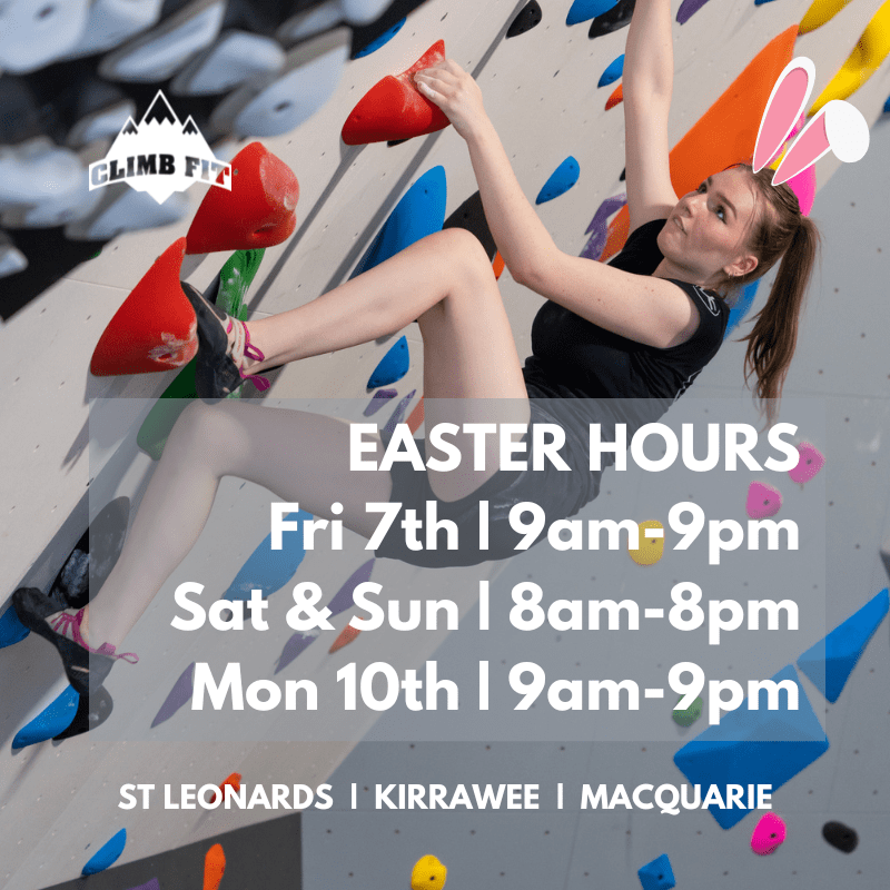 Easter Holiday Hours | All Locations - Climb Fit